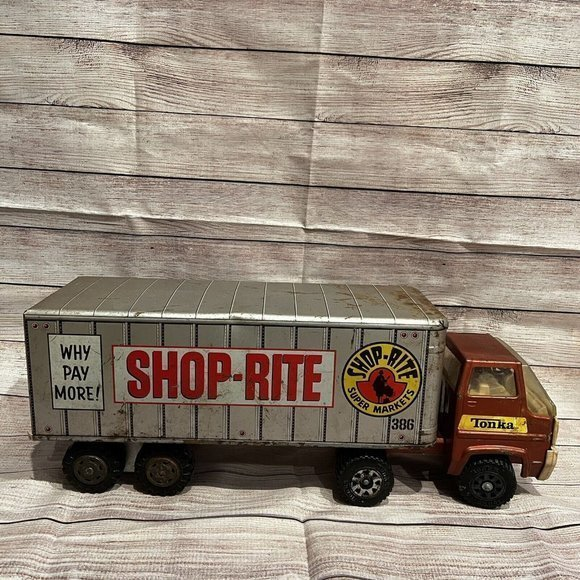 shoprite | Toys | Shoprite 386 Tractor Trailer Truck Toy Vintage 95s ...